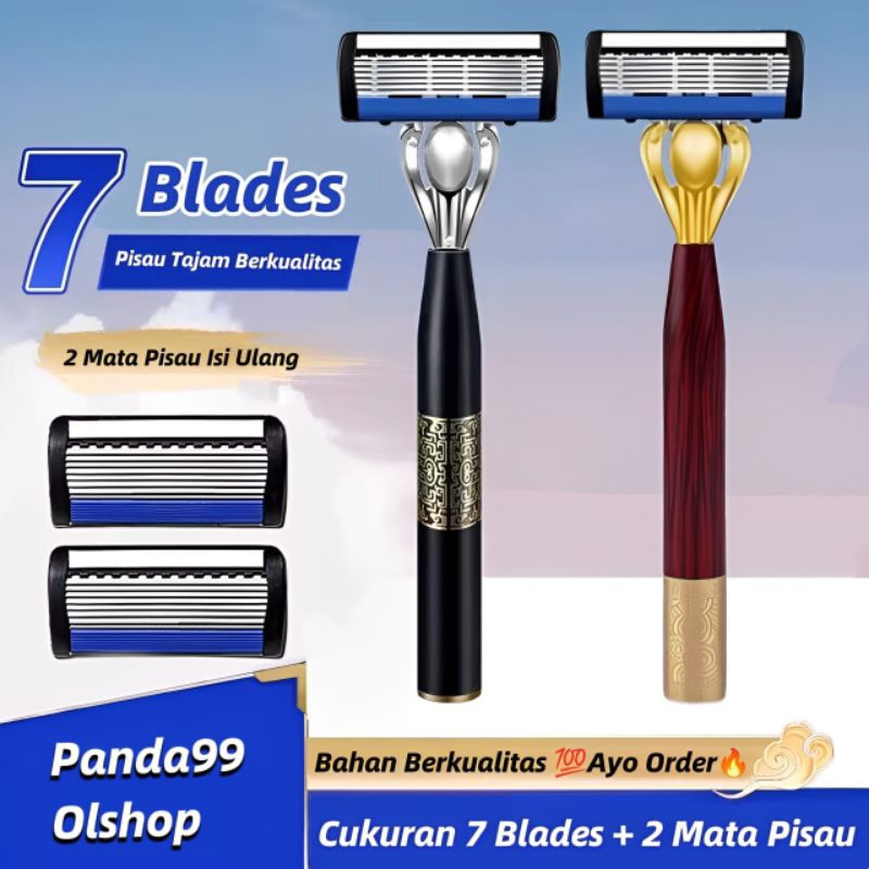 Jual Alat Cukur/Cukuran Jenggot/Cukuran Kumis/Gilimany 4&6&7 Mata Pisau ...
