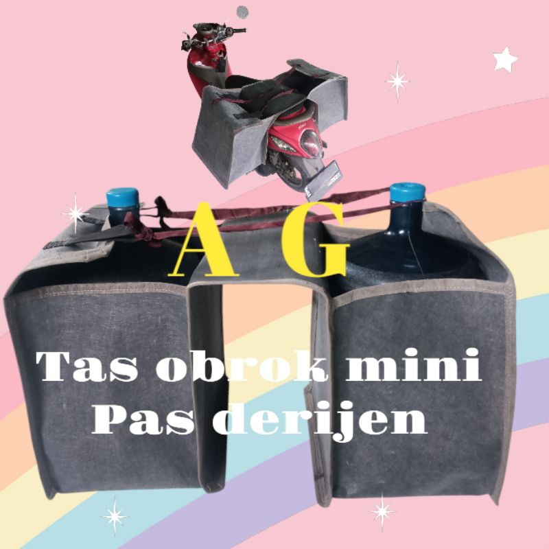 Jual tas motor mini tas pos tas obrok beronjong motor | Shopee Indonesia