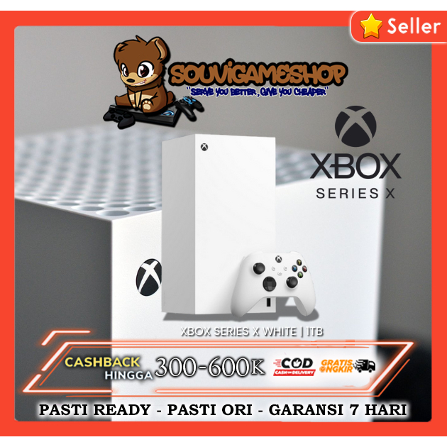 Jual Xbox Series X Console 1TB Digital Edition (Robot White) | Shopee Indonesia