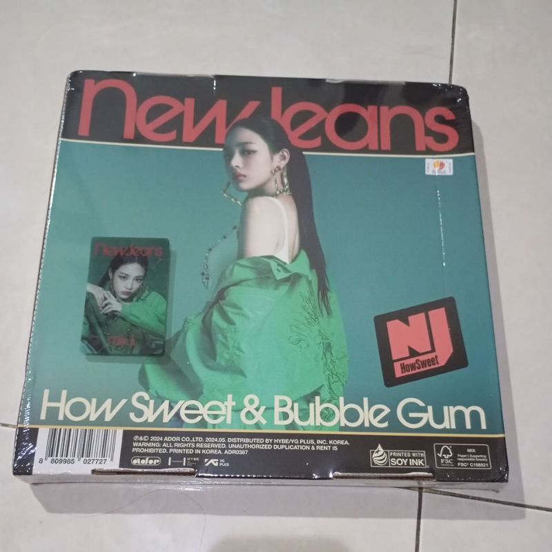 Jual OFFICIAL NEWJEANS ALBUM MINJI HOW SWEET PHOTOCARD BENEFIT ALBUM ...