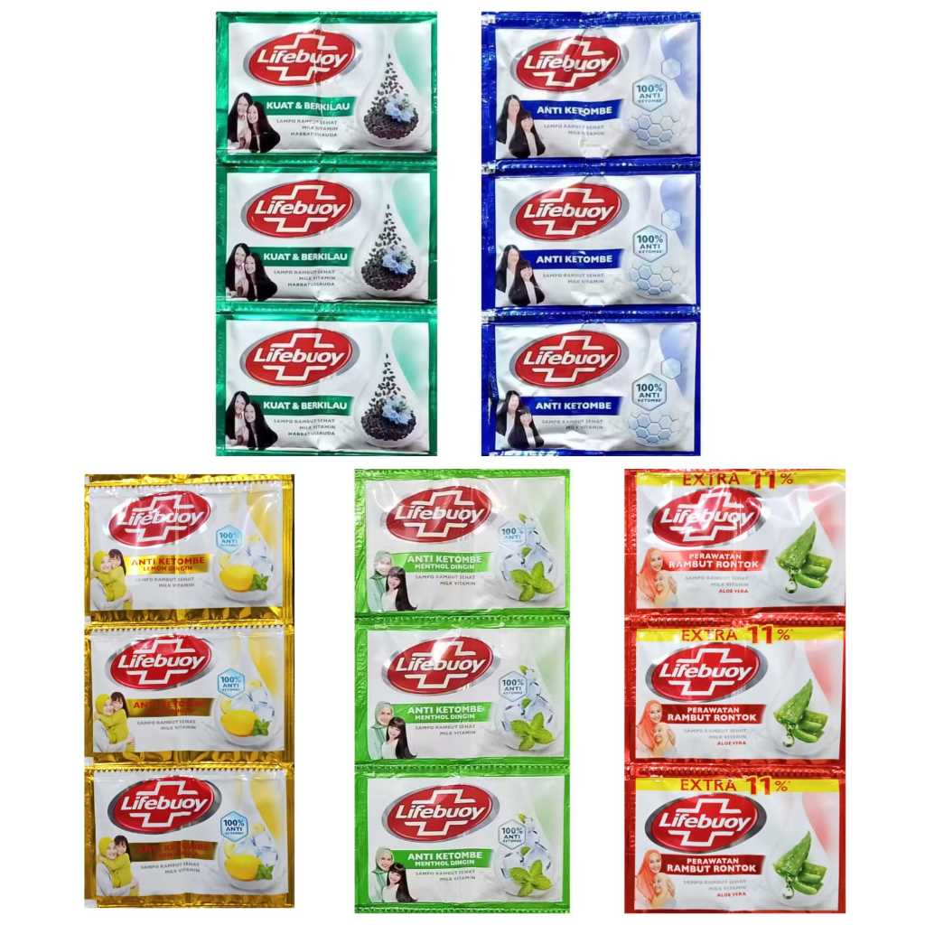 Jual SAMPO LIFEBUOY SACHET / 1 RENCENG ISI 12 PCS / 9ML | Shopee Indonesia