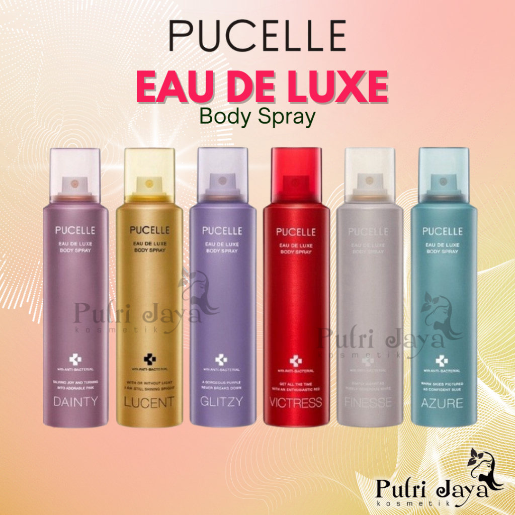 Jual PUCELLE Eau de Luxe Body Spray 150ml | Parfum Cewek Mandom ...