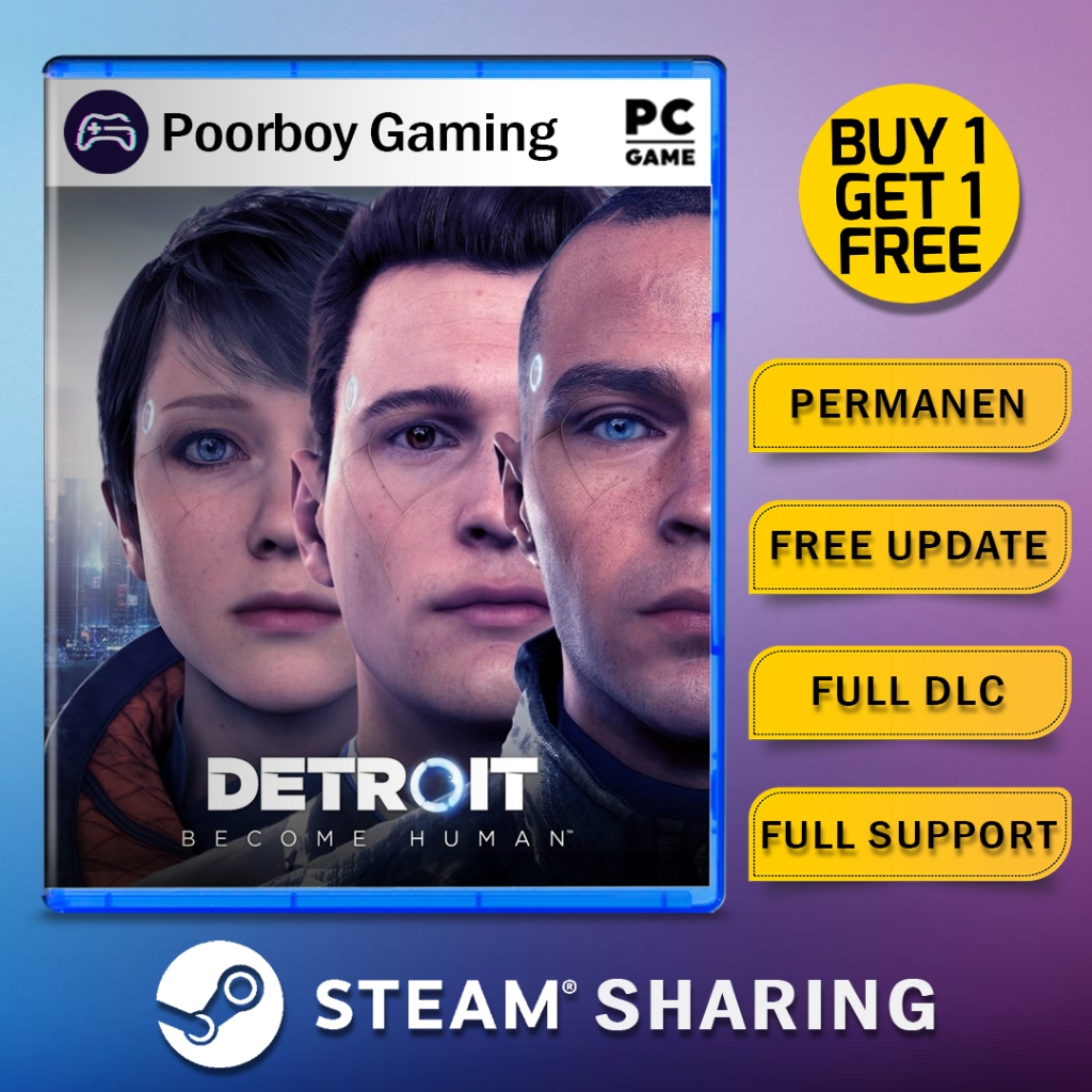 Jual DETROIT BECOME HUMAN PC ORIGINAL | Shopee Indonesia