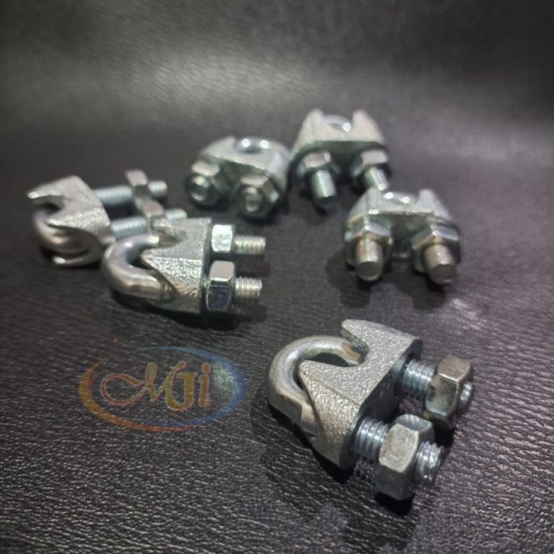 Jual Klem Seling Kuku macan 10mm Clamp Tali Sling | Shopee Indonesia