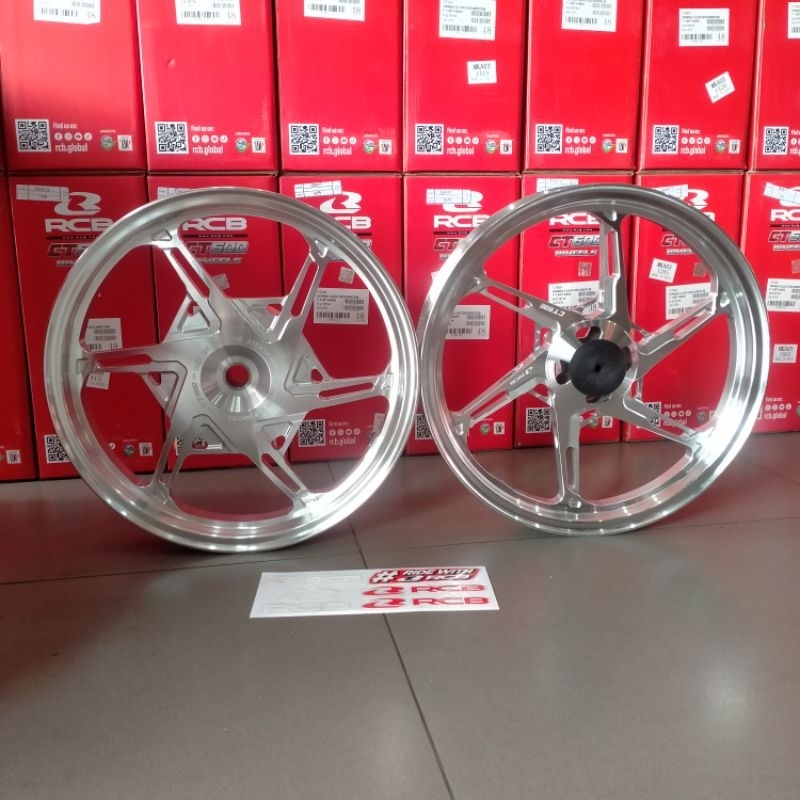 Jual velg rcb ct 600 Vario 125 Vario 150 Vario 160 cbs velg pelg cnc ...