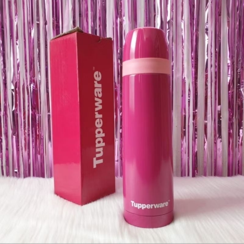 Jual NEW!! Termos Pink Jadul 500ml Tupperware | Shopee Indonesia