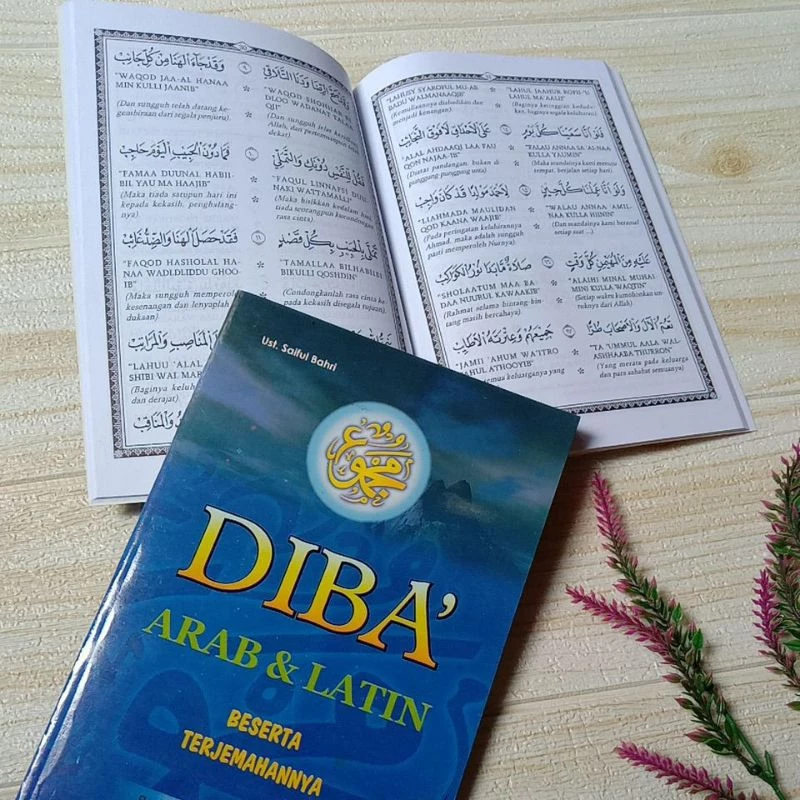 Jual BUKU DIBA ARAB DAN LATIN KERTAS HVS PUTIH DIBA' BESERTA TERJEMAHAN yasin juz amma tajwid ...