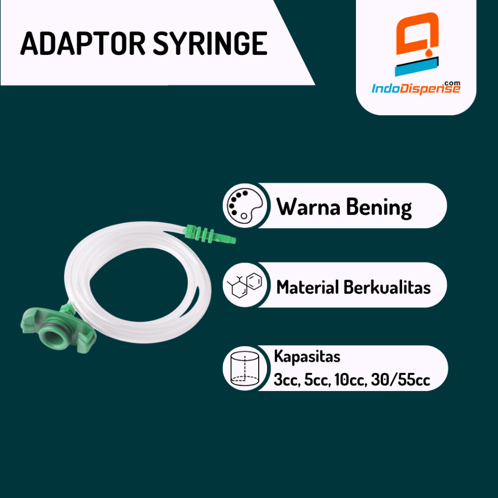 Jual Adaptor Syringe/Barrel/Spuit 3cc|5cc|10cc|30/55cc Grade Industri | Shopee Indonesia