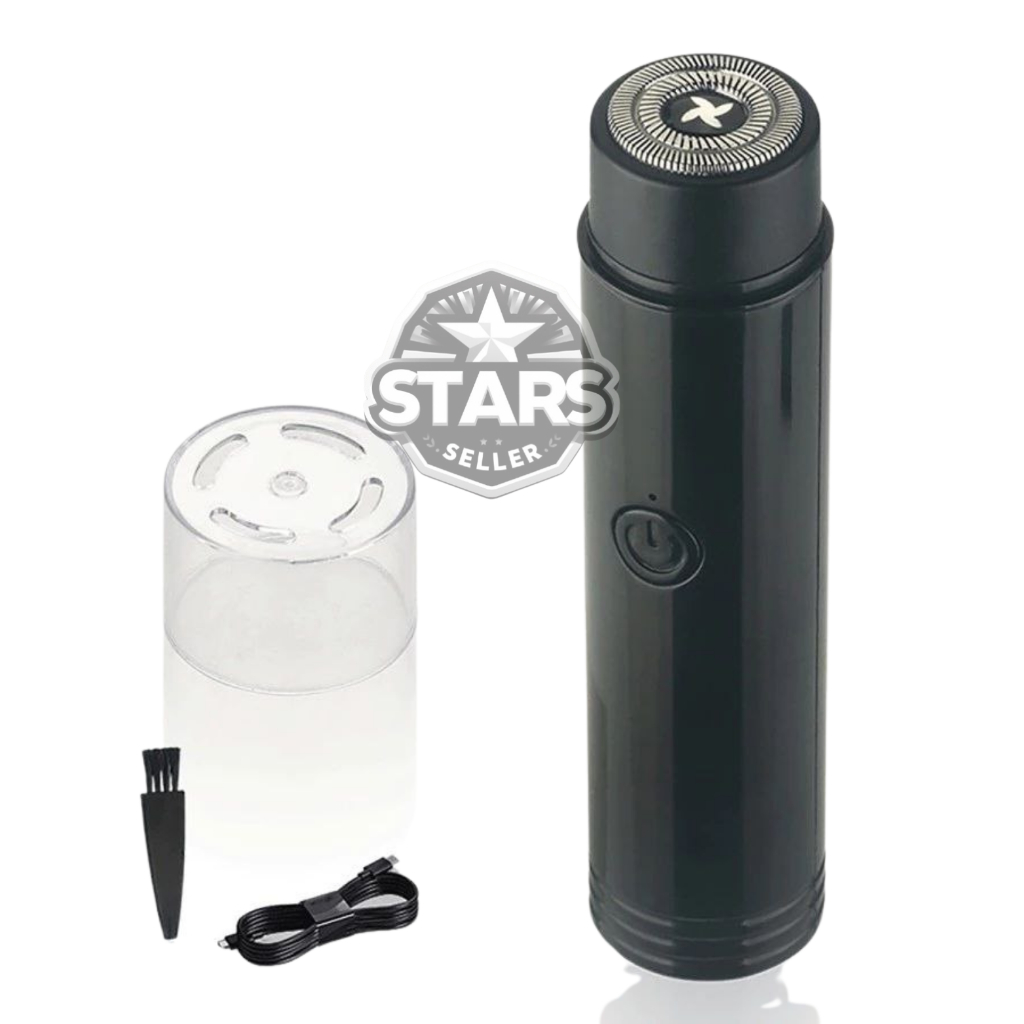 Jual Alat Cukur Jenggot Elektrik Mini Portable Hitam Pencukur Ketiak ...