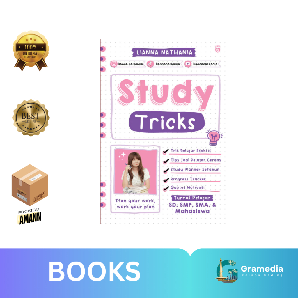 Jual Gramedia MKG - Buku Study Tricks (Lianna Nathania) | Shopee Indonesia