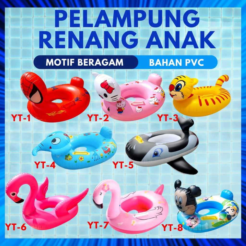 Jual Pelampung Ban Renang Duduk Anak Bayi Swim Trainer Ring Safety Baby ...