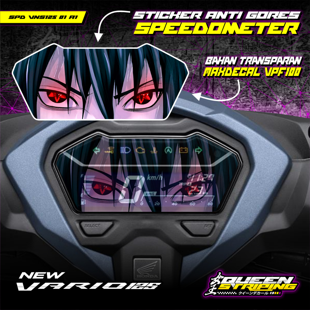 Jual Stiker Speedometer Transparan Aksesoris Motor Vario 125 New ...