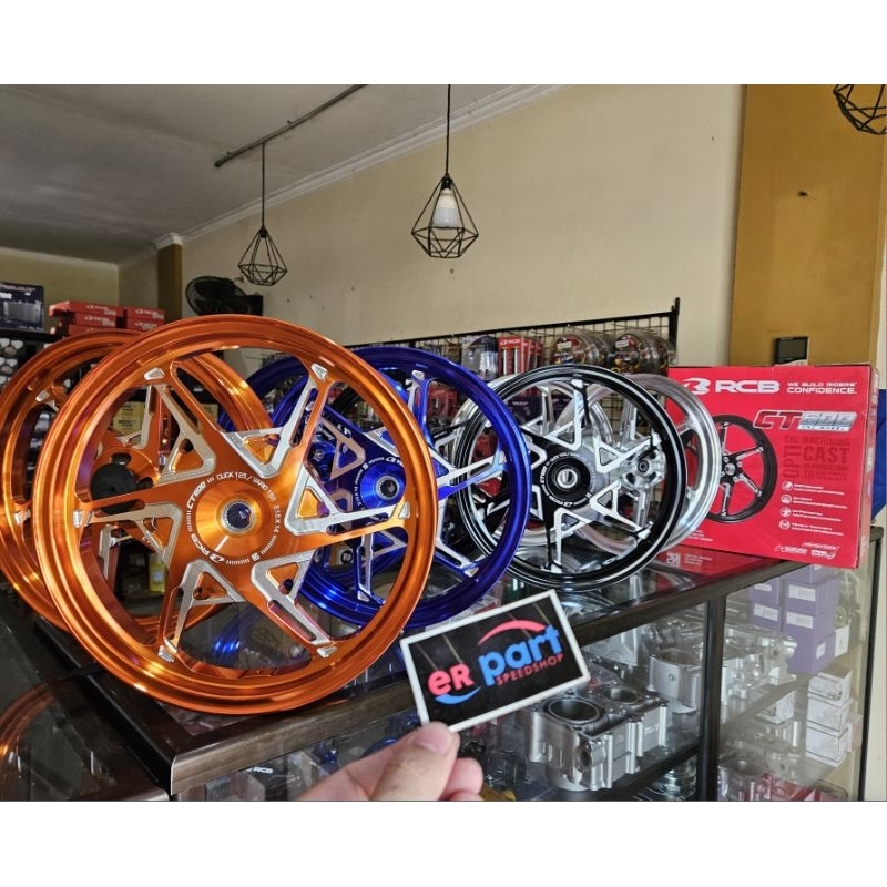 Jual Velg Vario 150 RCB CT600 Cnc Casting T6 Heat treatment | Shopee ...