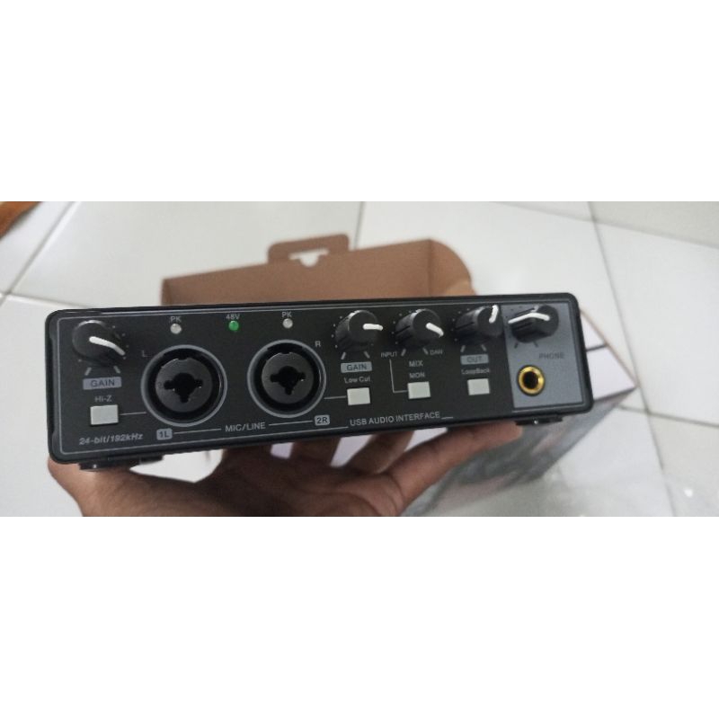 Jual soundcard szkoston MD22 audio interface | Shopee Indonesia