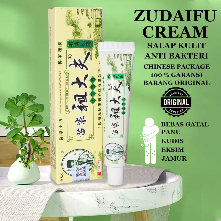 Jual ZUDAIFU / ZU DAI FU Salep Obat Kulit Gatal 15 gr Asli Original 100 ...
