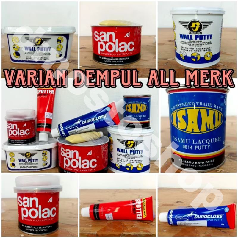 Jual varian semua dempul wallputty dempul motor dempul mobil dempul ...