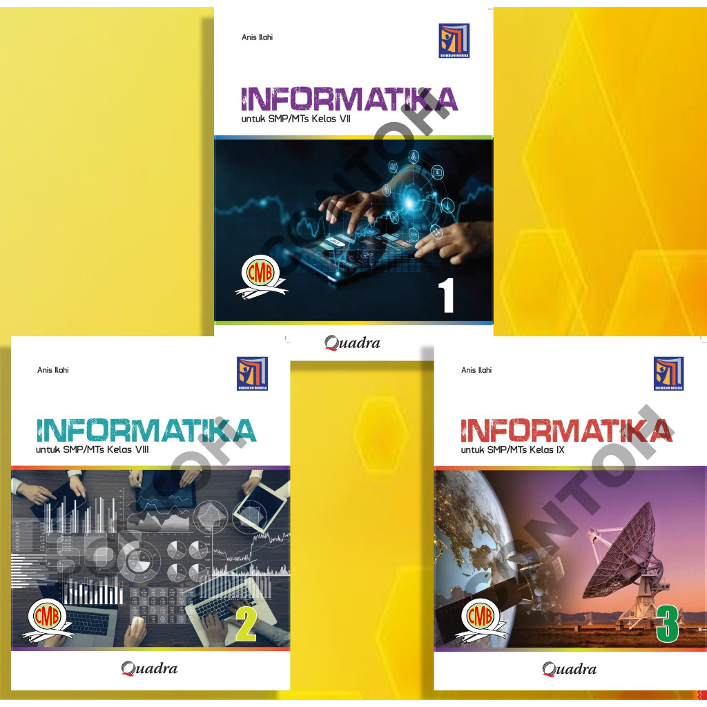 Jual [Penerbit Quadra] Informatika Kelas 7, 8, & 9 Kurikulum merdeka ...