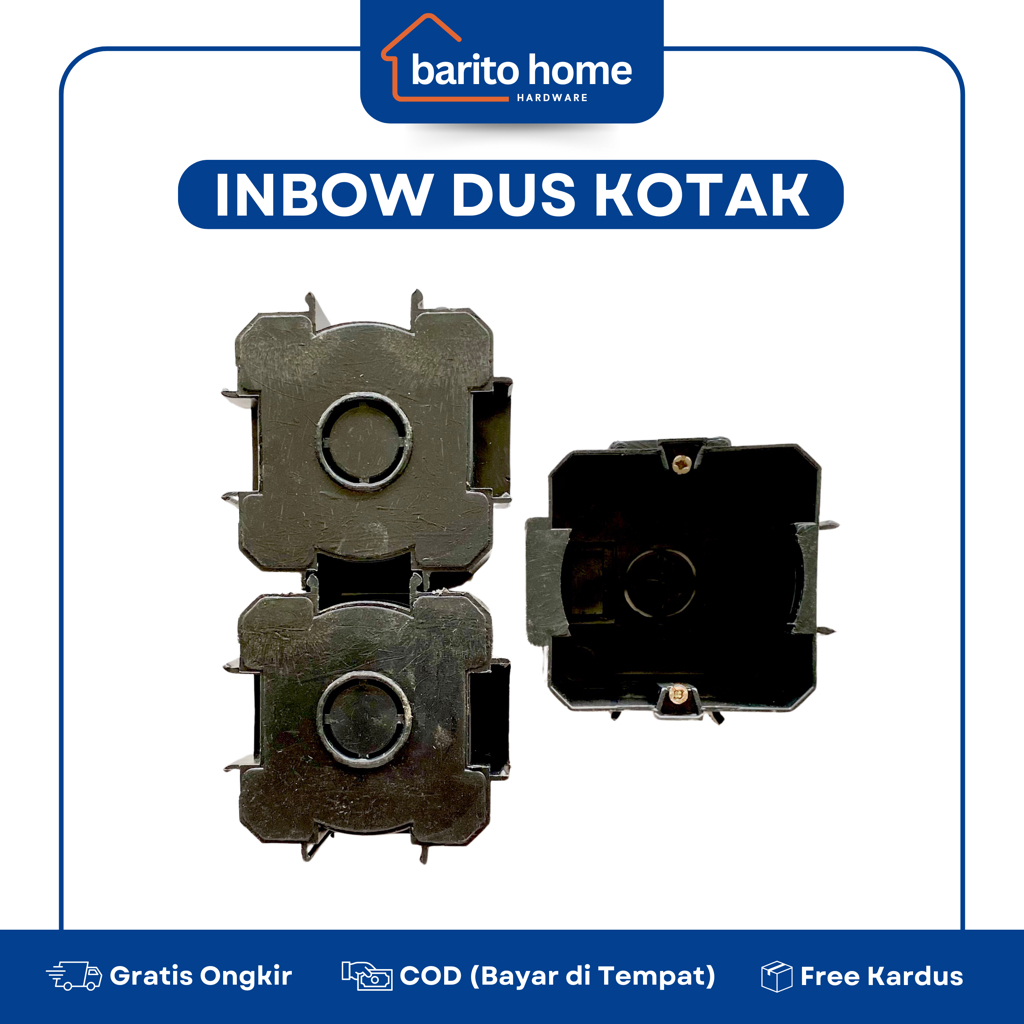 Jual Inbow IB Dus Dus Segi Kotak Dudukan Mangkok Saklar Stop Kontak ...