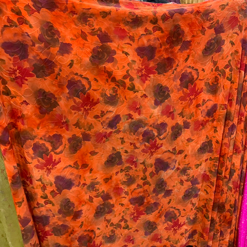 Jual kain jersey embos motif - kain spandex motif - kain spandex emboss ...