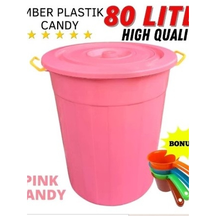 Jual Ember Air jumbo 80 liter Free gayung / Ember plastik 80 Liter ...
