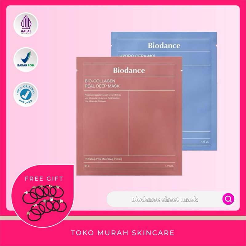 Jual Biodance Masker Bio-Collagen Real Deep | Hydro Cera-Nol | Shopee ...