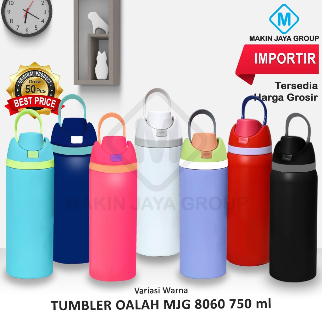 Jual Tumbler Termos OALAH 750ML - MJG8060 Botol Minum Vacuum Tumbler ...