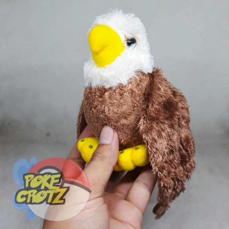 Jual Boneka burung elang eagle mini wild republic plush 14cm | Shopee ...