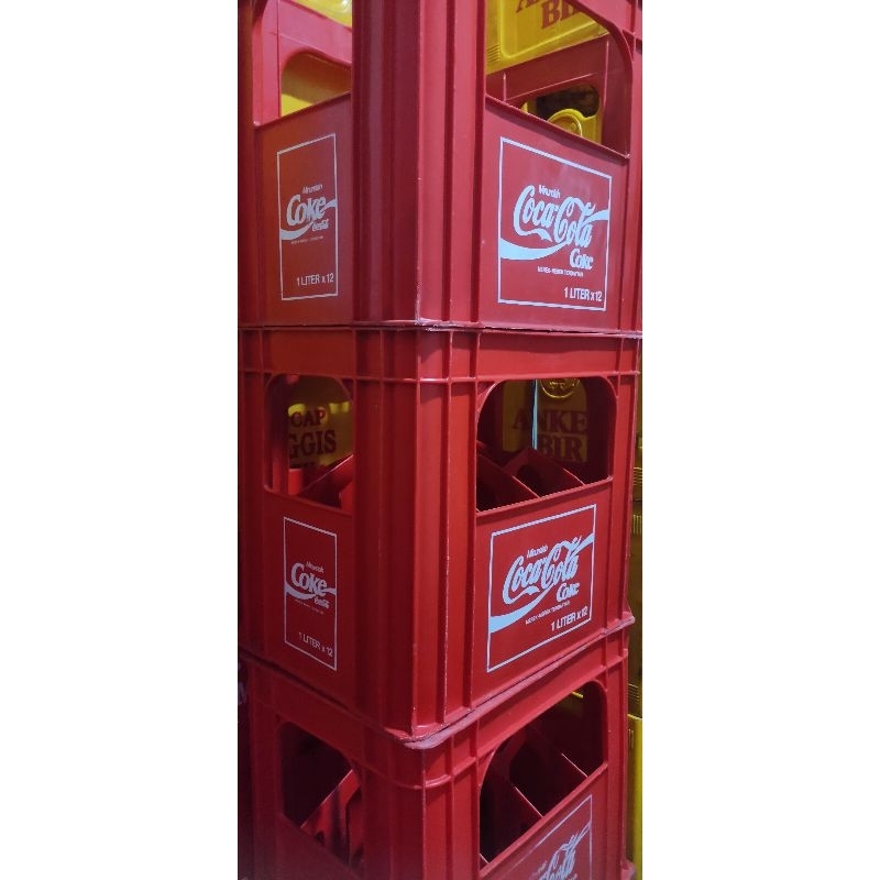Jual PAKET HEMAT KRAT 1 LITER DAN 24 BOTOL FANTA COCA COLA 1 LITER ...
