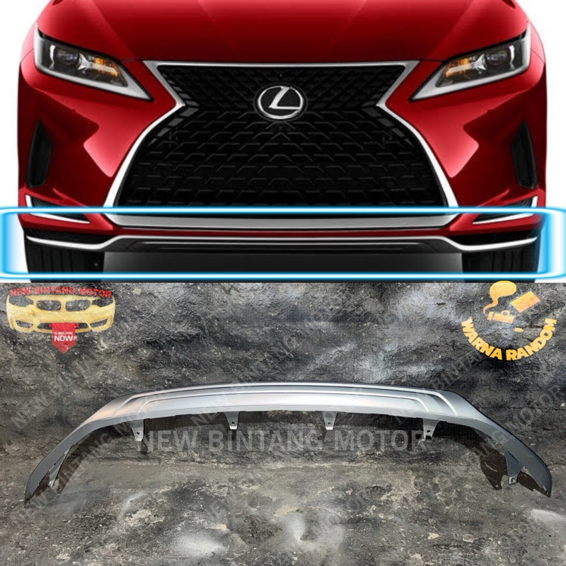 Jual Spoiler bumper depan lexus RX 350 facelift 2019 2022 original ...