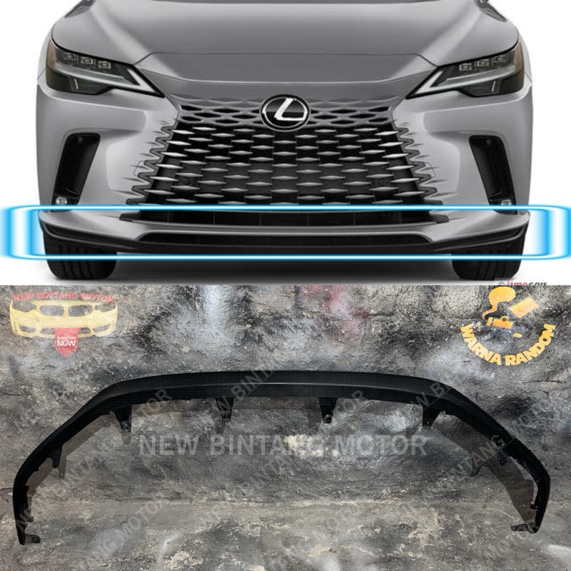Jual Spoiler bumper depan lexus RX 350 RX 500 2024 original | Shopee ...