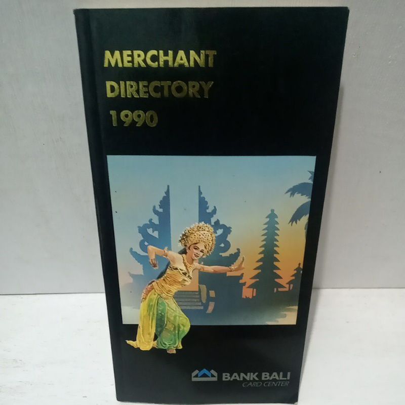 Jual Buku Original MERCHANT DIRECTORY 1990 BANK BALI | Shopee Indonesia