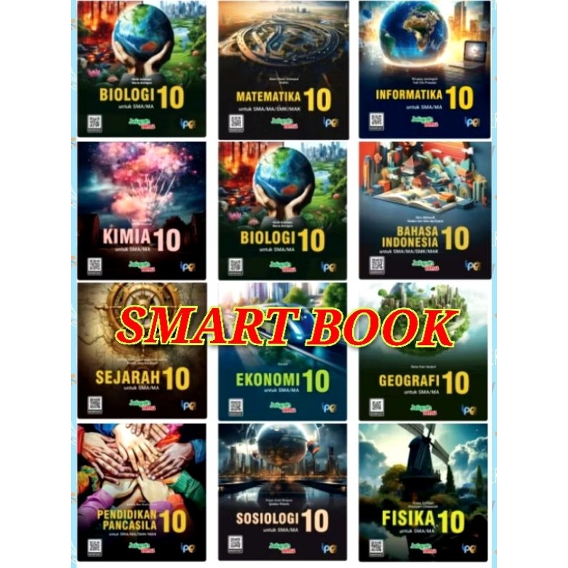 Jual SMART BOOK KELAS 10 SMA/MA/SMK/MAK Kurikulum Merdeka Terbaru 2024/2025 INTAN PARIWARA ...