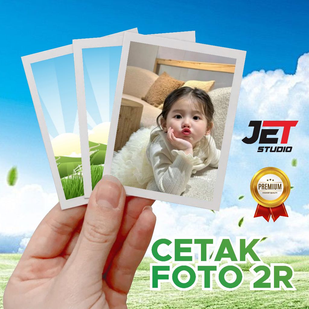 Jual Cetak Foto 2R Murah | Pas Foto, Polaroid & Custom Jet Studio | Shopee Indonesia