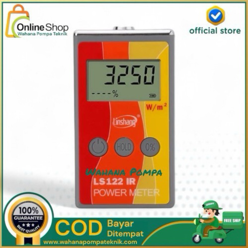 Jual LS122 Handheld IR Power Meter test Infrared intensity luminance ...