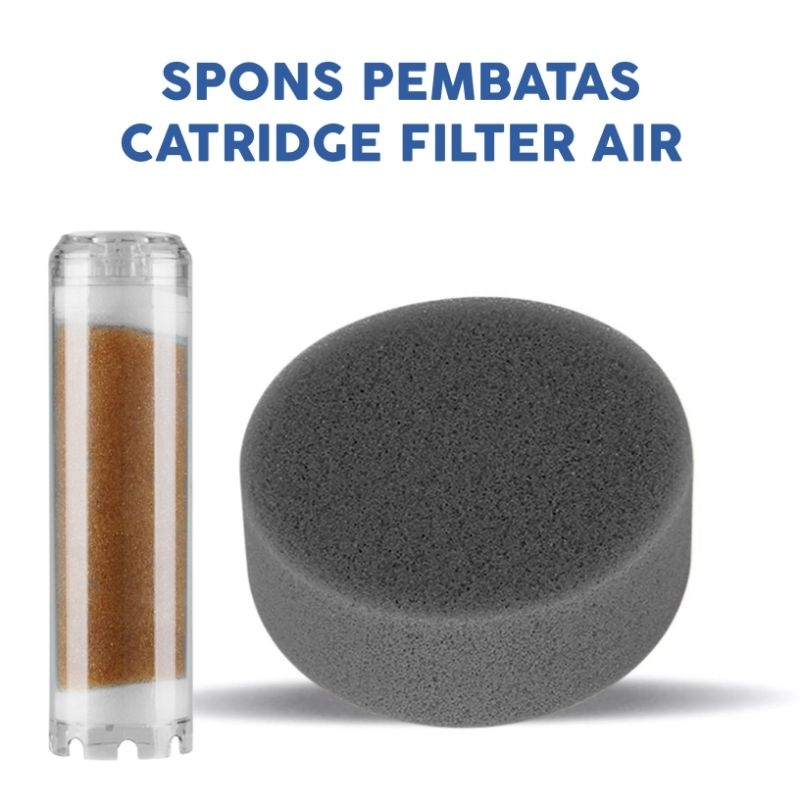 Jual spons filter catridge pembatas media filter air | Shopee Indonesia