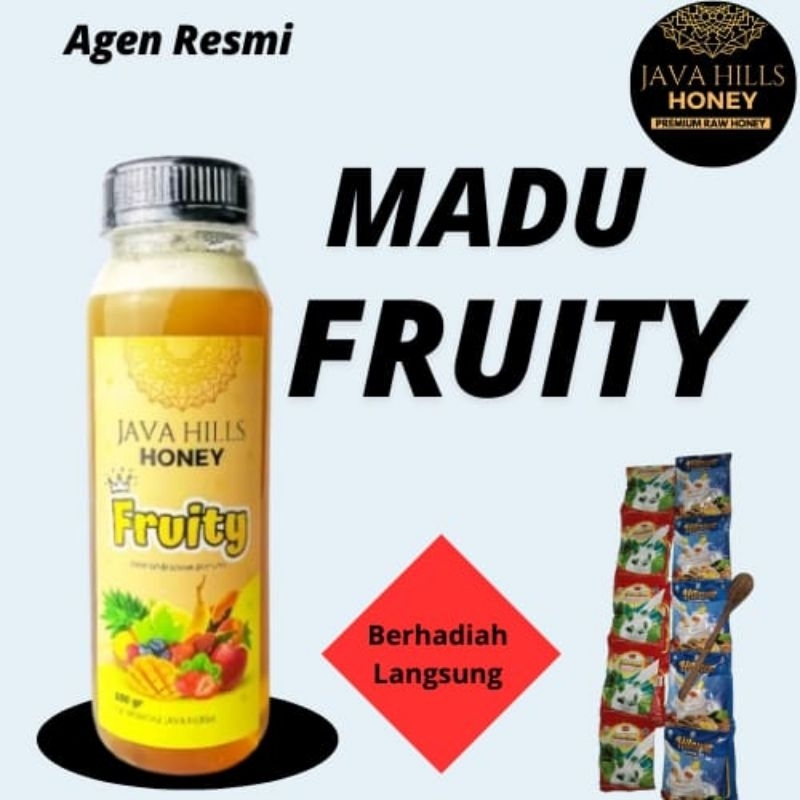 Jual MADU FRUITY JAVAHILLS HONEY 330, HUTAN, MURAH, ASLI, MURNI, HALAL ...