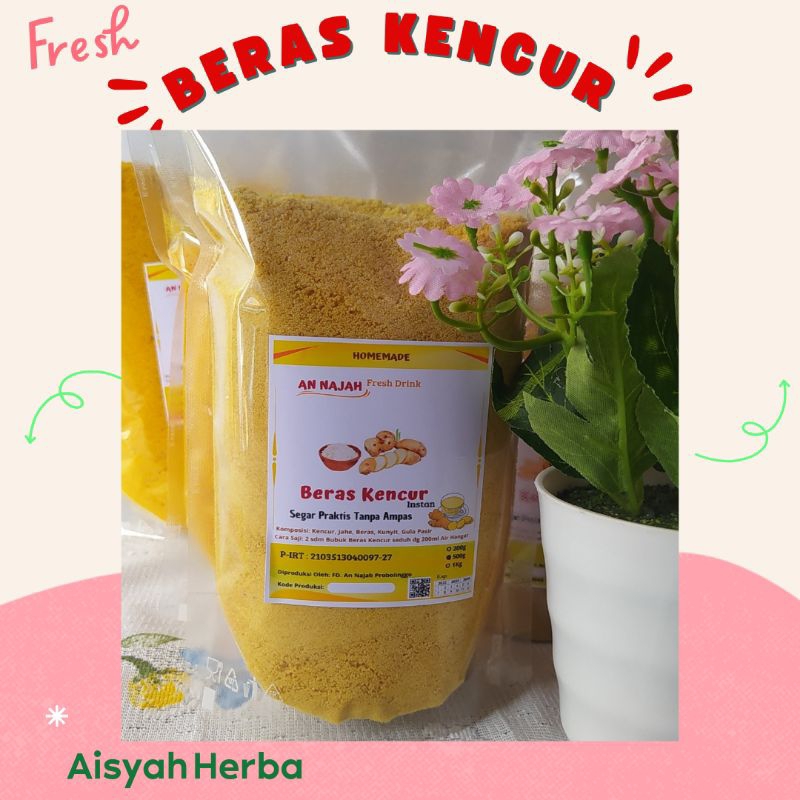 Jual Beras Kencur Bubuk Instan 1kg | Shopee Indonesia