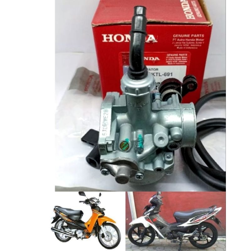Jual Karburator Assy Carburetor KTL Supra fit New Revo lama 100 Supra ...