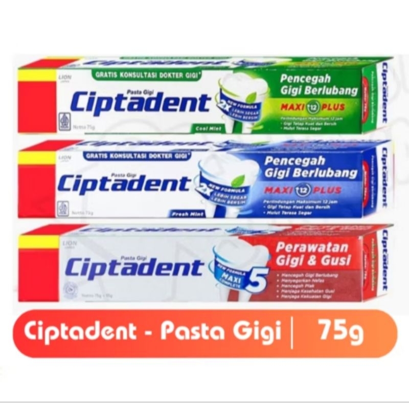 Jual Pasta Gigi Ciptadent Odol Maxi / Pencegah Gigi Berlubang Fresh ...