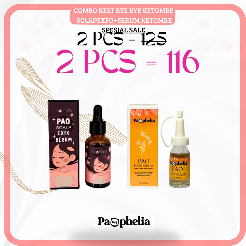 Jual Spesial Bundle PAO SCLAP EXFO SERUM + SERUM KETOMBE BEST TERAMPUH ...