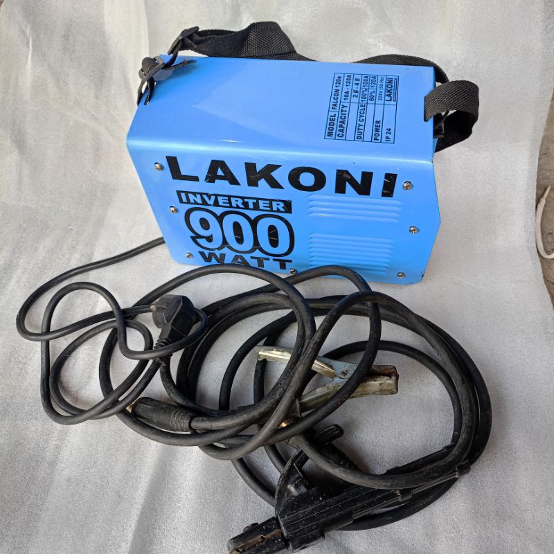 Jual Mesin Las Listrik Inventer LAKONI Falcon 120 E 900 watt | Shopee Indonesia