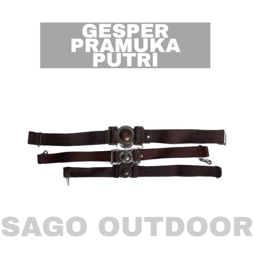 Jual GESPER ANAK PRAMUKA SD-SMP-SMA PUTRI panjang +- 75-80 cm standar ...