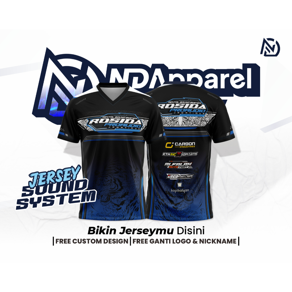 Jual JERSEY SOUND SYSTEM FULL PRINTING FREE REQUEST DESIGN FREE REQUEST ...