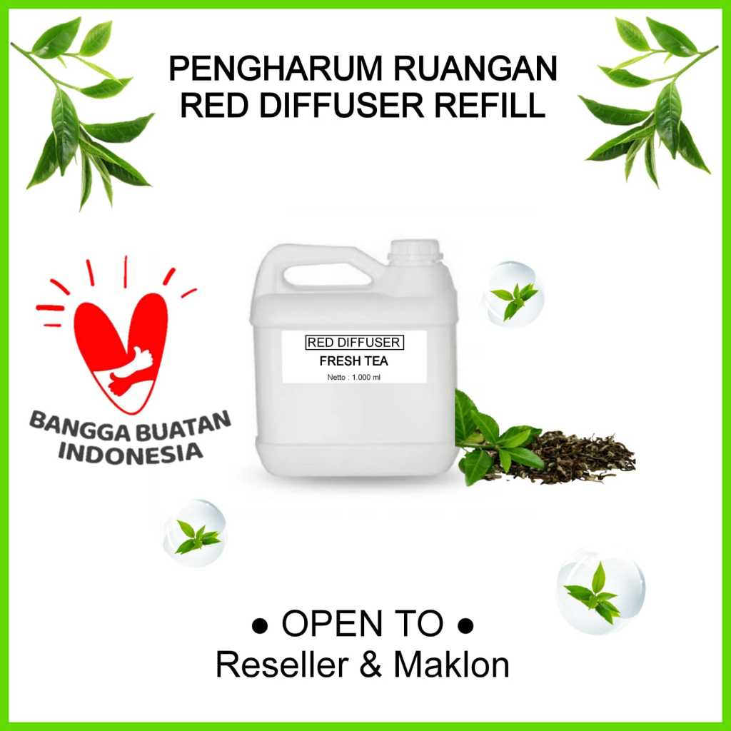 Jual Reed Diffuser Pengharum Ruangan Kemasan Jerigen Refill 1 Liter C ...