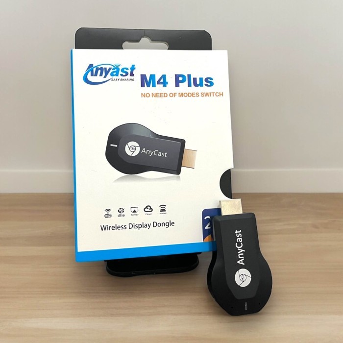 Jual Anycast M4 plus HDMI Dongle USB Wireless HDMI Dongle Wifi Receiver | Shopee Indonesia