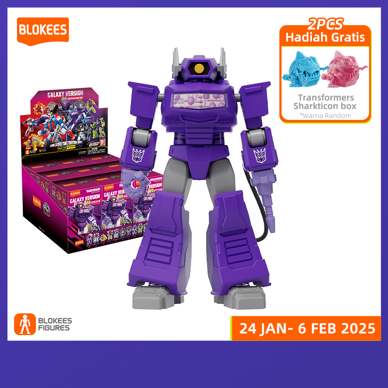 Jual BLOKEES Transformers Fractured Space-Time Blind Box Action Figures ...