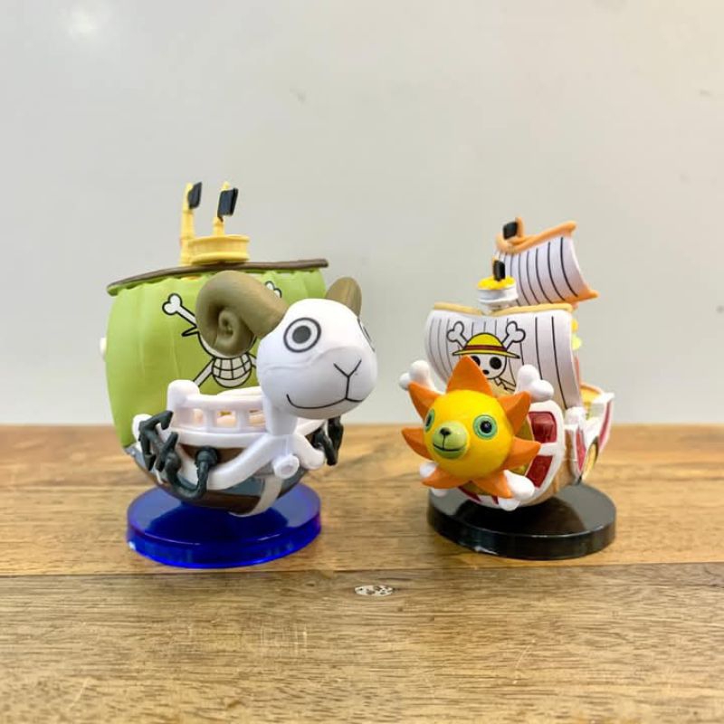 Jual mainan static figure kapal perahu one piece going merry monkey d ...
