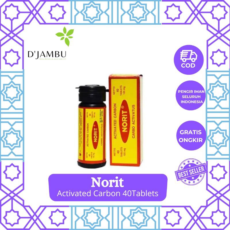Jual Norit Obat Diare 40 Tablet | Shopee Indonesia