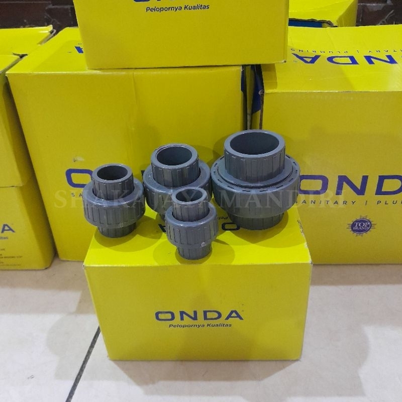 Jual ONDA Water Moor Union Socket Fitting PVC Berbagai Ukuran | Shopee ...
