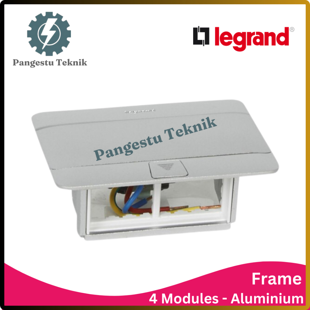 Jual Legrand Frame Stop Kontak Lantai 4Modul / Frame Pop Up 4 Modules ...